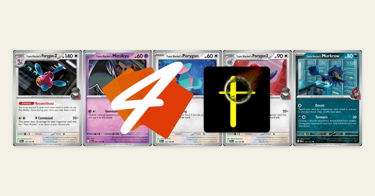 Team Rocket's Honchkrow Is the New Best Single-Prize Deck! | Deck by ...