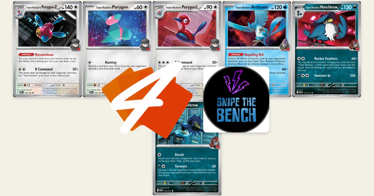 Team Rocket’s Honchkrow is the BEST New One-Prize Deck! 😳 | Deck by ...