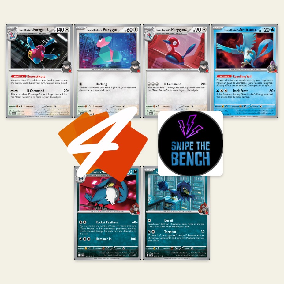 Team Rocket’s Honchkrow is the BEST New One-Prize Deck! 😳 | Deck by ...