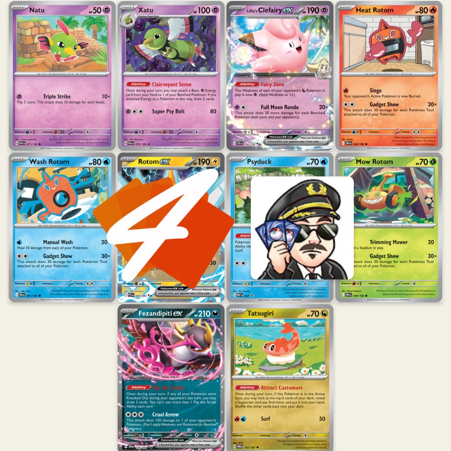 Rotom ex fixes my Rotom Tools deck! | Deck by TrustYourPilot Pokemon