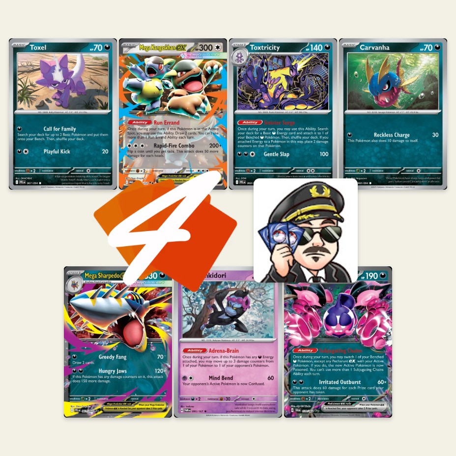 This Mega Sharpedo deck is dominating in Japan! | Deck by ...